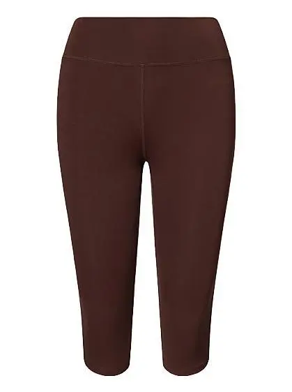TALA Dayflex High-waisted Capri Leggings - Chestnut Brown