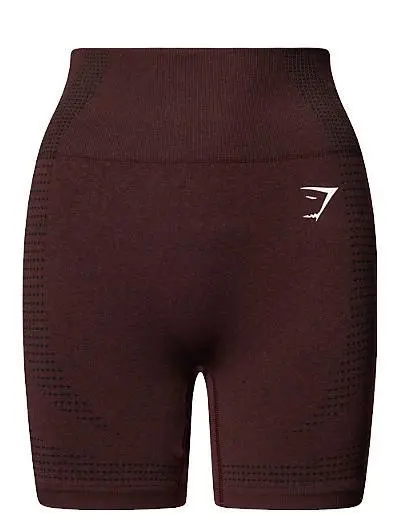 GYMSHARK Vital Seamless 2.0 Stretch-woven Shorts - Gs Rich Maroon/ Marl