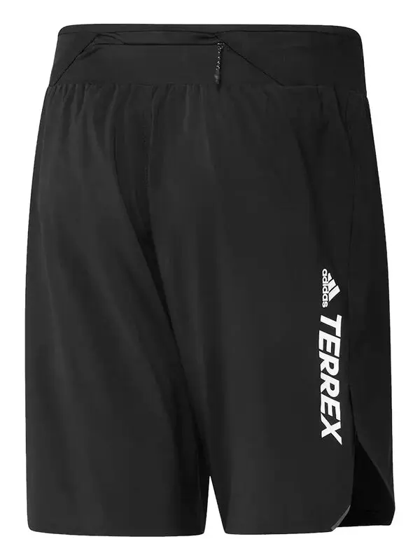 Adidas Terrex Parley Logo Shorts - Black