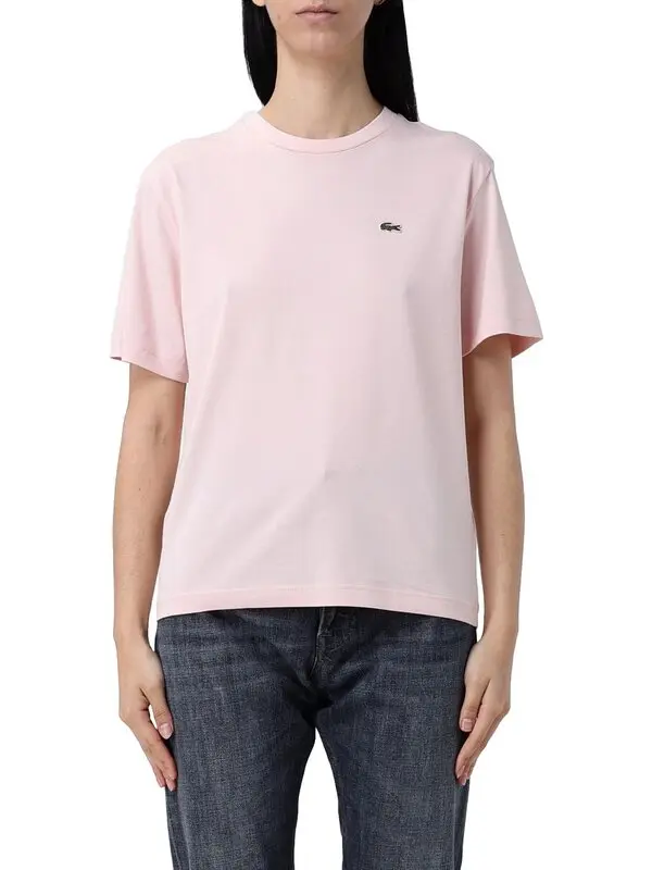 Lacoste Crewneck T-shirt - Pink