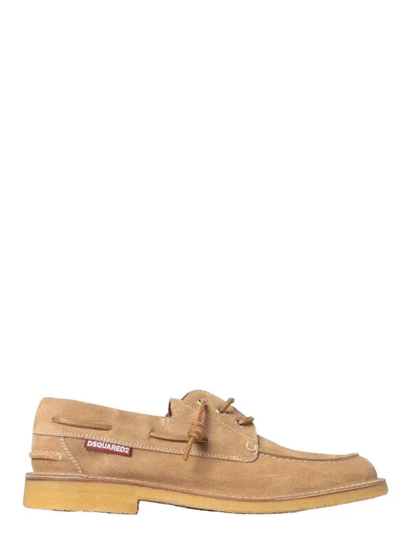 Dsquared2 Suede Loafers - Tobacco