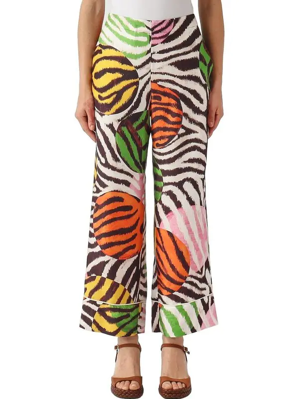 Malìparmi Printed Wide-leg Pants - Fa01