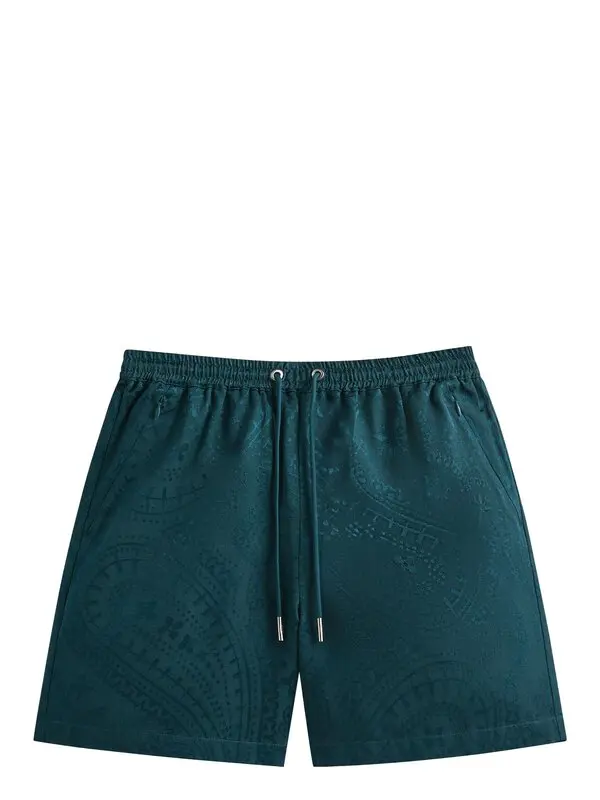 Kith Jacquard Faille Cedar Short - Green