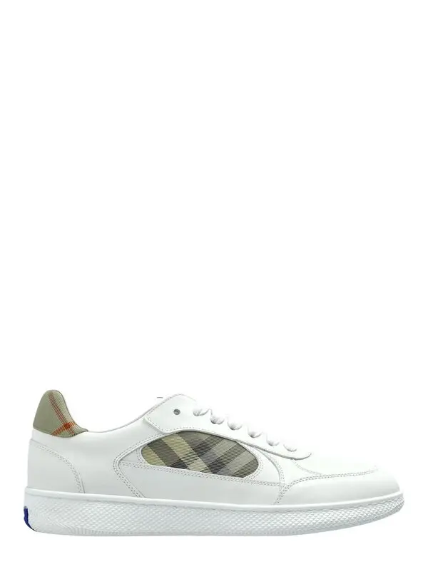 Burberry Check Terrace Sneakers - Tan