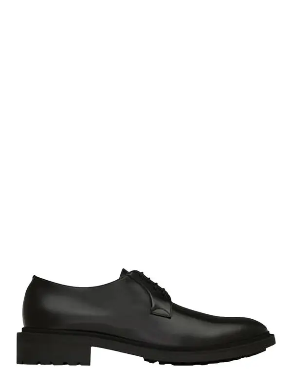 Saint Laurent Antoine Derby Shoes - Black
