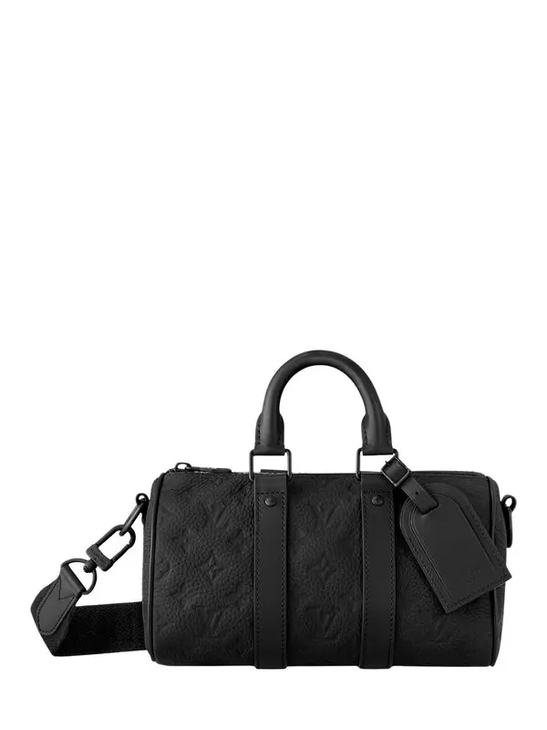 LOUIS VUITTON Keepall Bandoulière 25 - Black