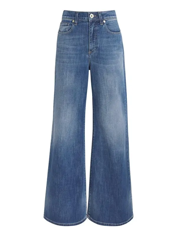 Eleventy Flared Jeans - Blue
