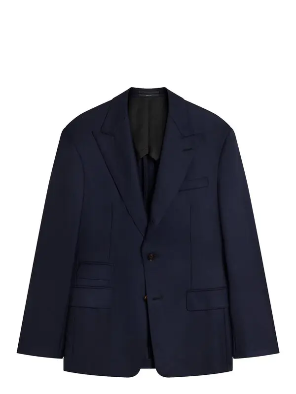 Dunhill Wool Cavendish Blazer - Navy