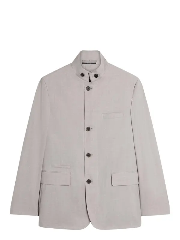 Dunhill Wool Single-breasted Jacket - Grey