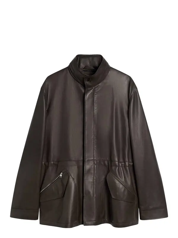 Dunhill Leather Jacket - Brown