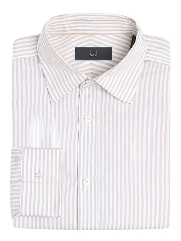 Dunhill Cotton Stripe Shirt - Beige