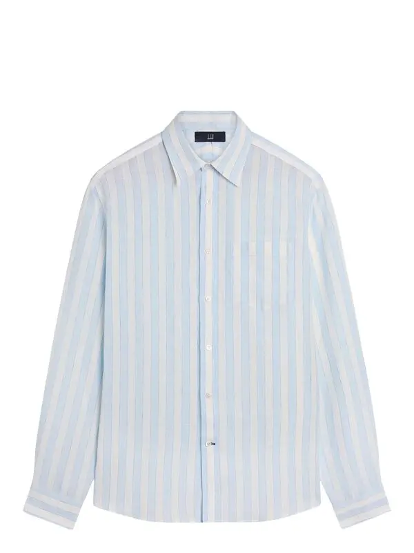 Dunhill Linen Shirt - Blue