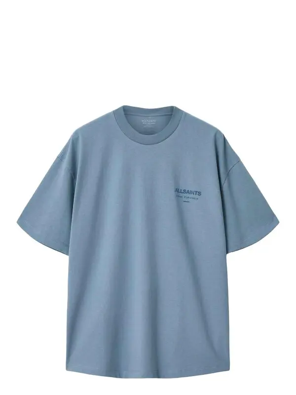 ALLSAINTS Organic Cotton Xander T-shirt - Blue
