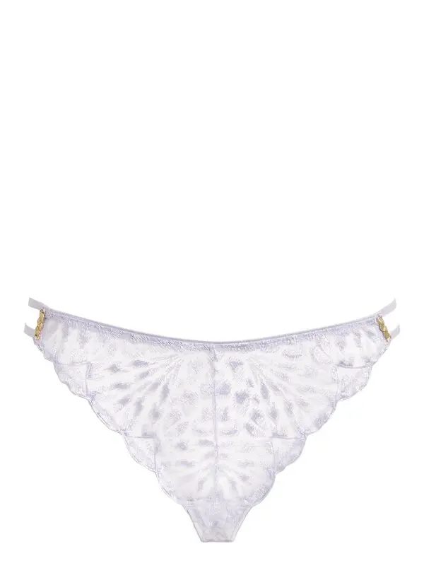 AUBADE Cotton Crazy In Love Tanga - Blue