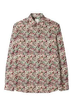 Paul Smith Slim-fit Ditsy Floral Print Shirt - Multicolour