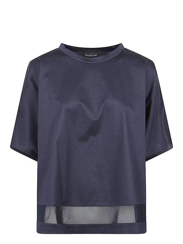 MIZUIRO Mizuiroind Cotton T-shirt - Blue