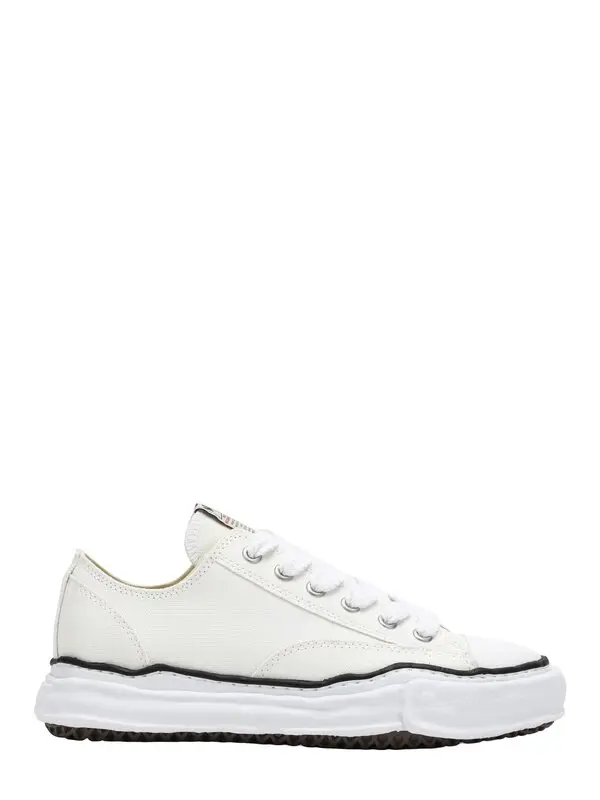 Mihara Yasuhiro Peterson Low Top Canvas Sneakers - White