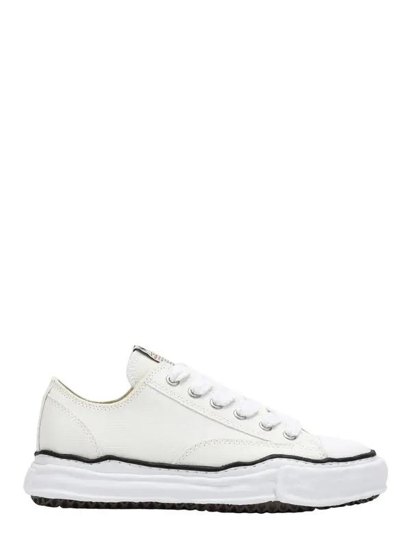 Mihara Yasuhiro Peterson Low Top Canvas Sneakers - White