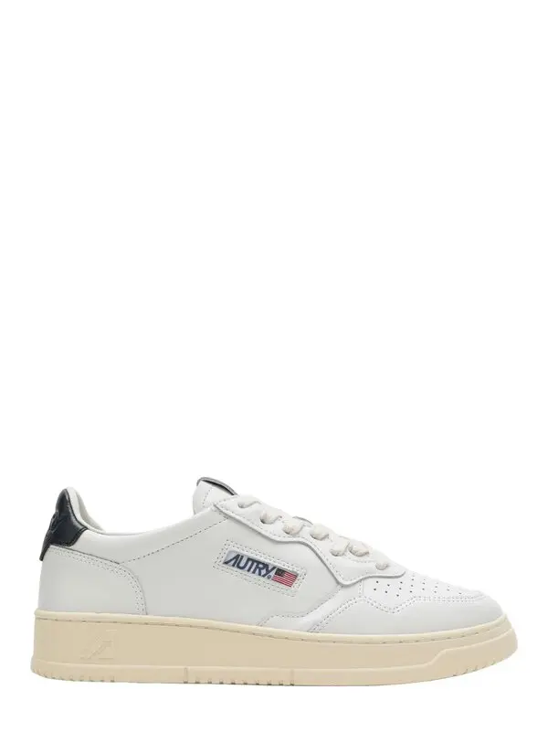 AUTRY Medalist Leather Sneakers - White