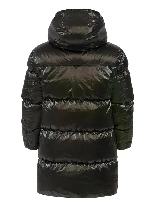 Givenchy Quilted Hooded Coat - Black