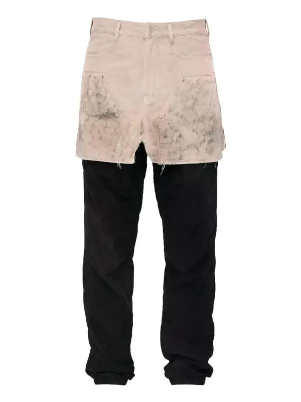 Givenchy Double-layered Trousers - Black