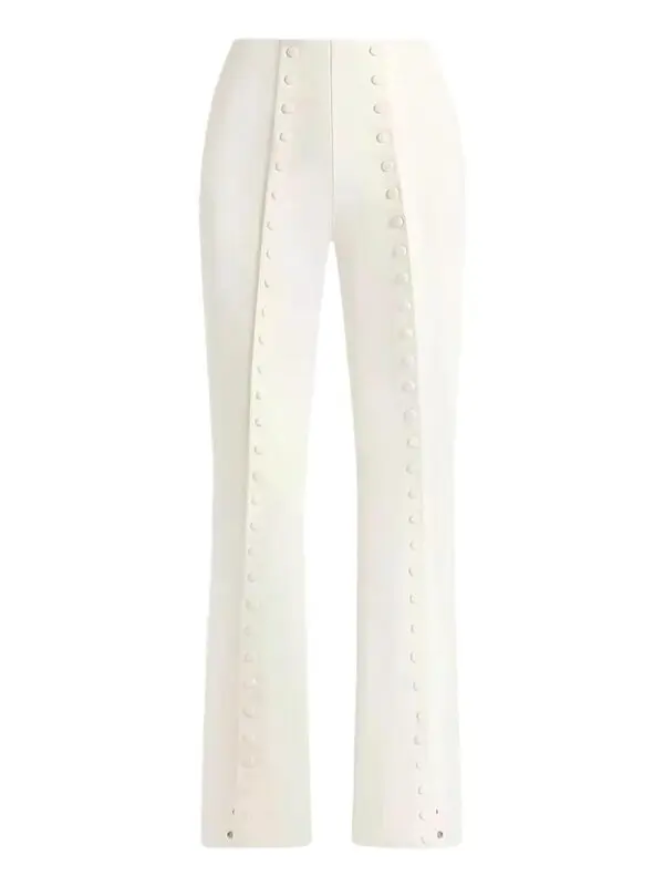 Manière De Voir Therese Tailored Button Detail Trousers - Neutrals