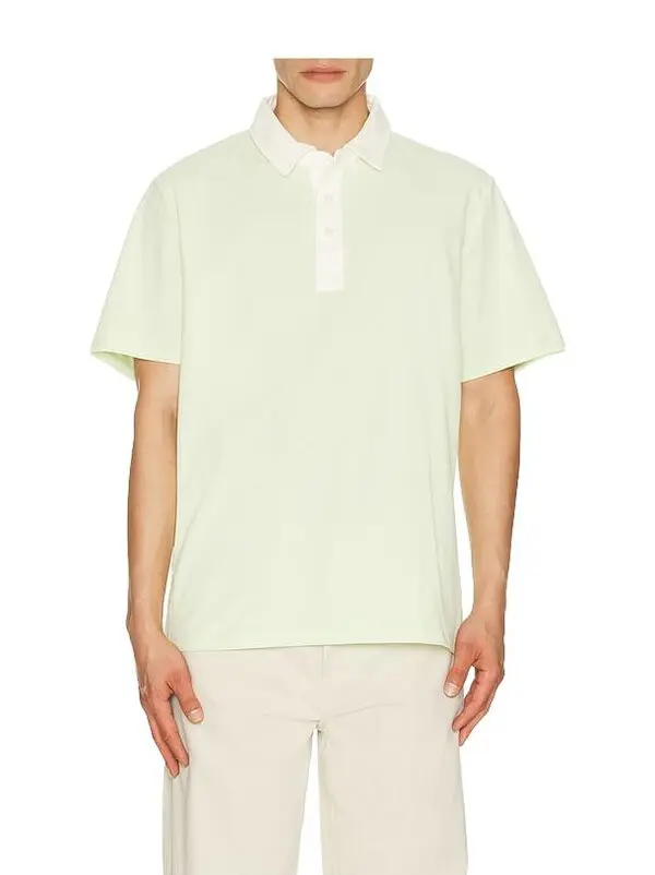 HEAD GOLF Signature Polo In Sage - Mint