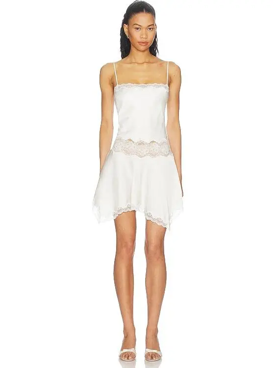 LOVERS AND FRIENDS Nisa Mini Dress - Ivory