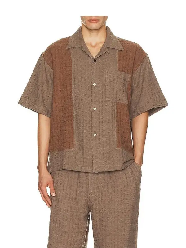 KARDO Eddie Shirt In Taupe - Coffee