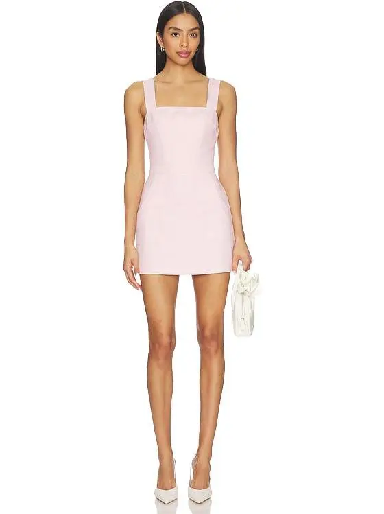 Amanda Uprichard Ace Dress - Antique Rose
