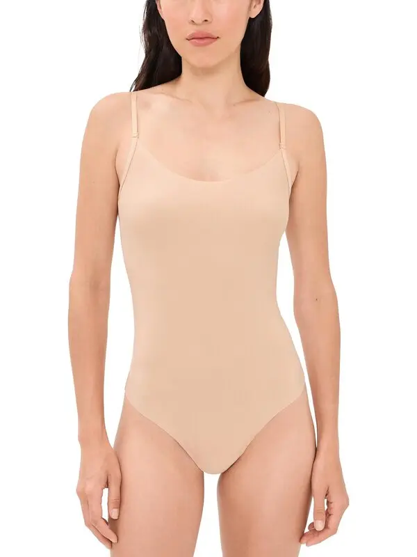 Commando Butter Cami Bodysuit - Beige