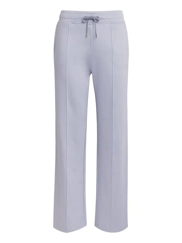 Eleventy Cotton-blend Lounge Pants With Piping Detail - Blue