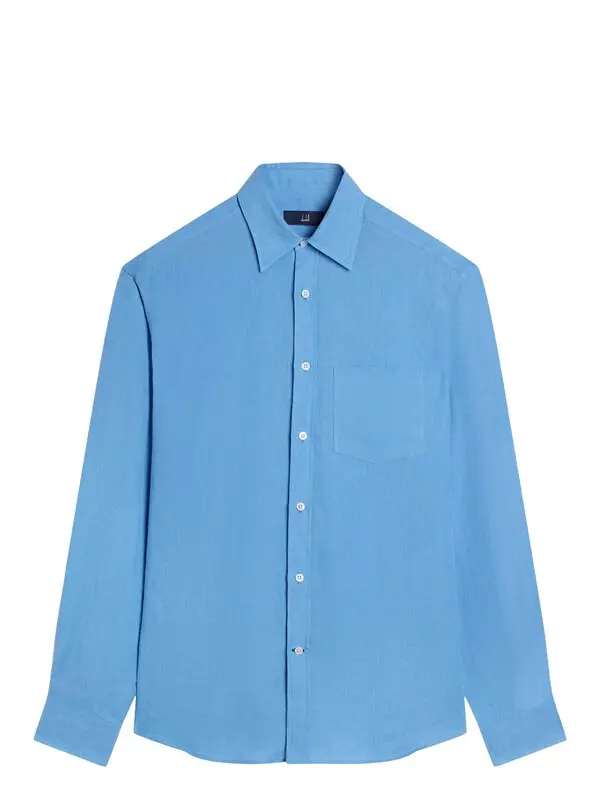 Dunhill Linen Shirt - Blue