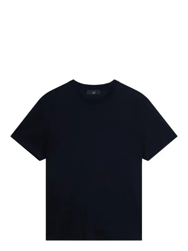 Dunhill Linen-cotton T-shirt - Black