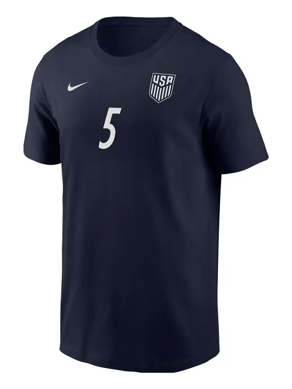 Nike Antonee Robinson Team Usa Soccer T-shirt - Blue