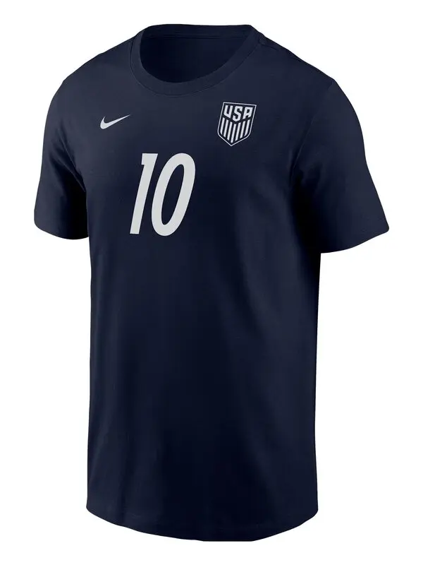 Nike Christian Pulisic Team Usa Soccer T-shirt - Blue