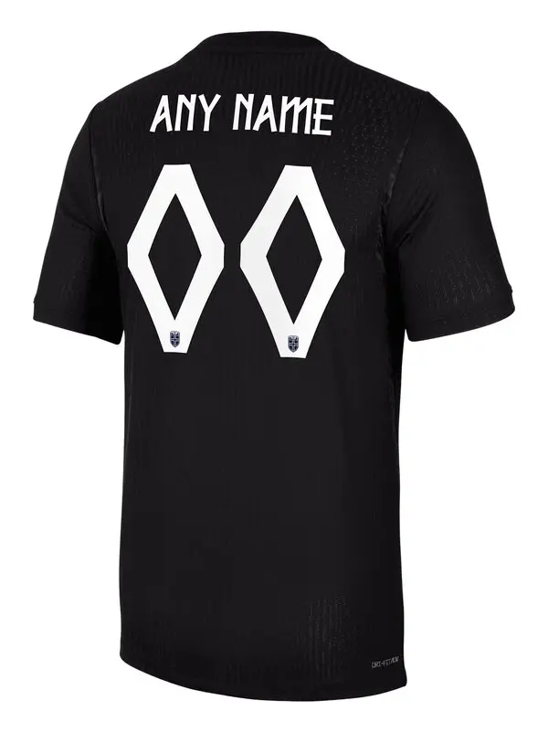 Nike Norway 2026/27 Match Authentic Custom Soccer Jersey - Black