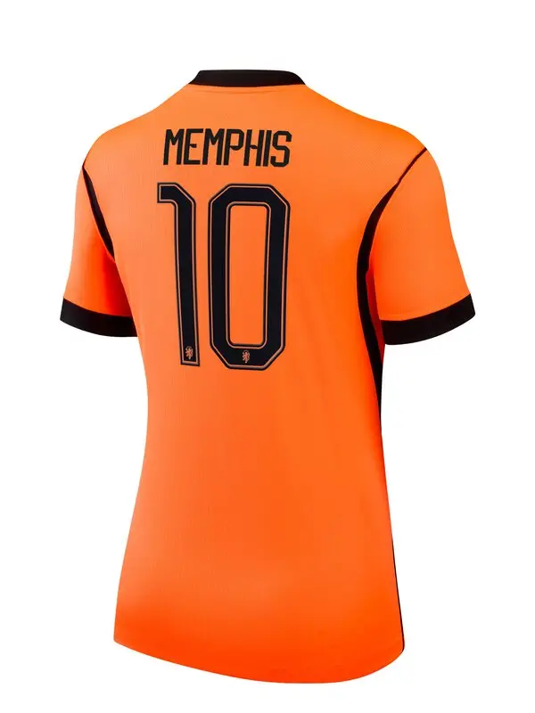 Nike Netherlands National Team 2026 Stadium Home Soccer Jersey Memphis Depay - Orange