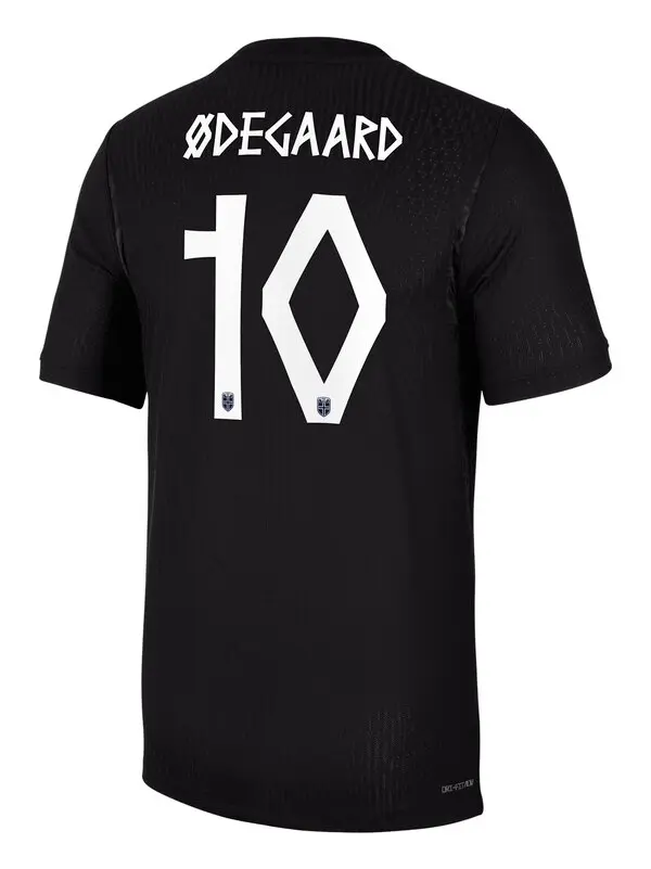 Nike Norway National Team Martin Ødegaard 2026 Match Away Soccer Jersey - Grey