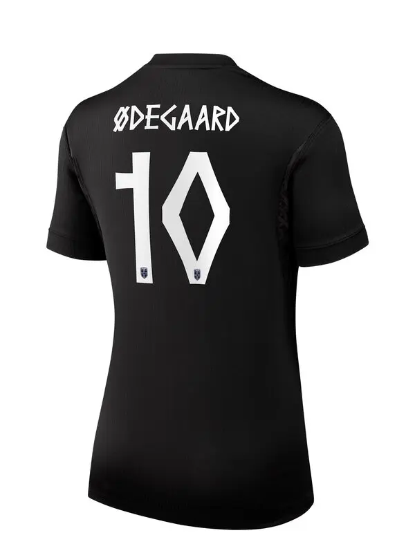 Nike Martin Ødegaard Norway National Team 2026 Stadium Away Dri-fit Soccer Jersey - Grey