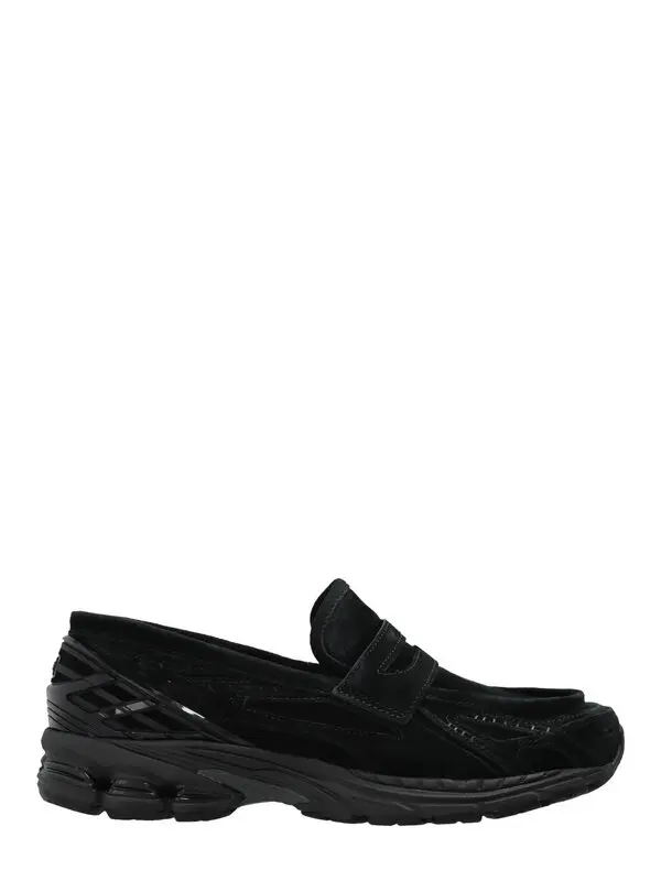 NEW BALANCE Suede Loafer Sneakers - Black