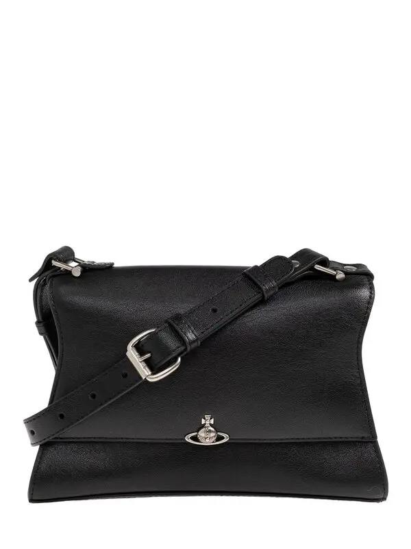 VIVIENNE WESTWOOD Bianca Small Shoulder Bag - Black