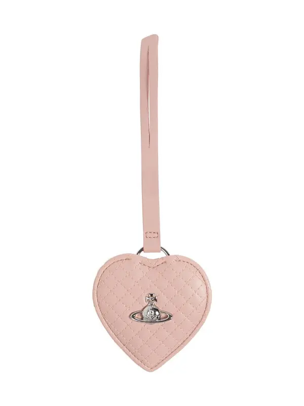 VIVIENNE WESTWOOD Heart Charm With Mirror - Pink