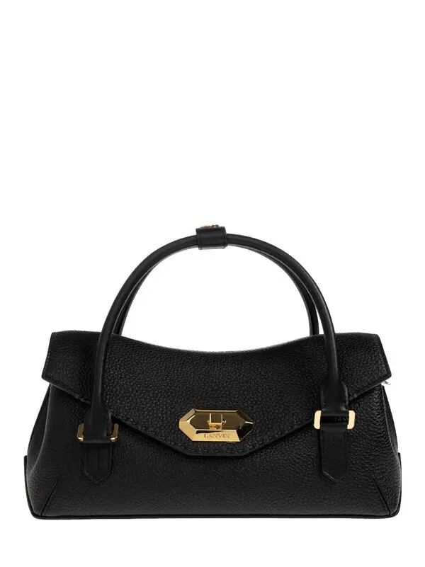 LANVIN Le Confident Top Handle Bag - Black