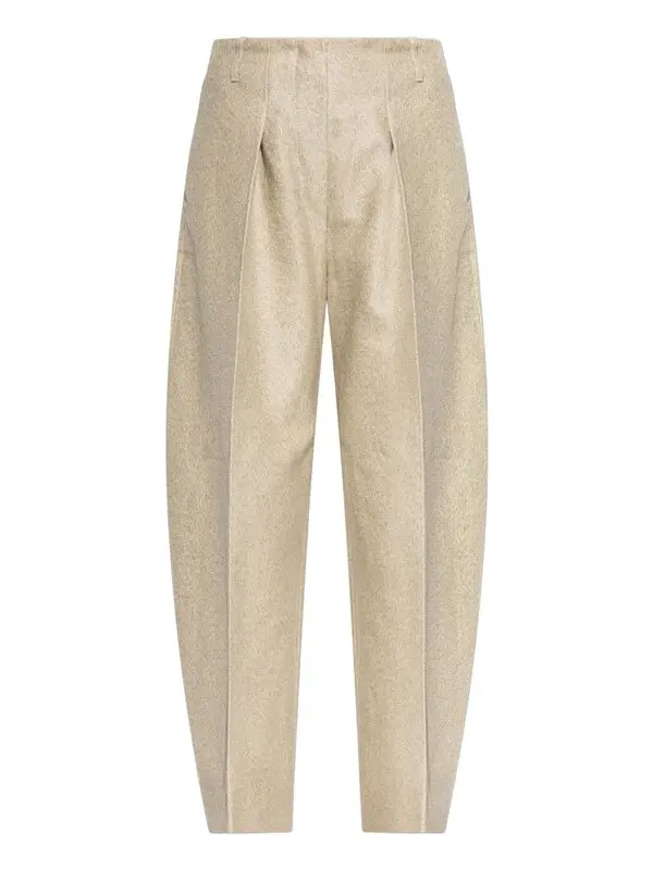 Jacquemus Ovalo Trousers - Beige
