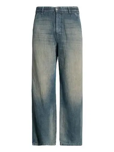 DIESEL® Cotton And Linen Blend Jeans - Blue
