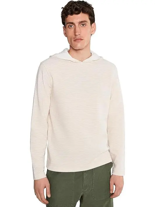 Vince Double Face Pull Over Hoodie - Bone
