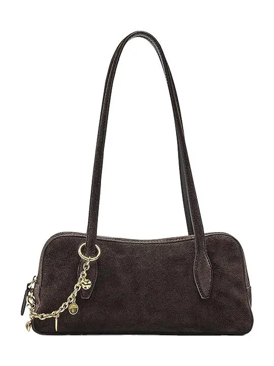 Madewell Suede Mini Satchel - Brown