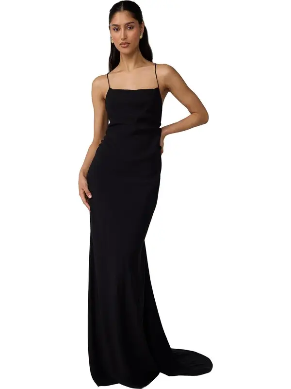 Diane Von Furstenberg Stanton Gown - Black