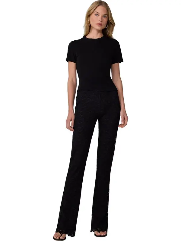 Diane Von Furstenberg Kayla Lace Pants - Black